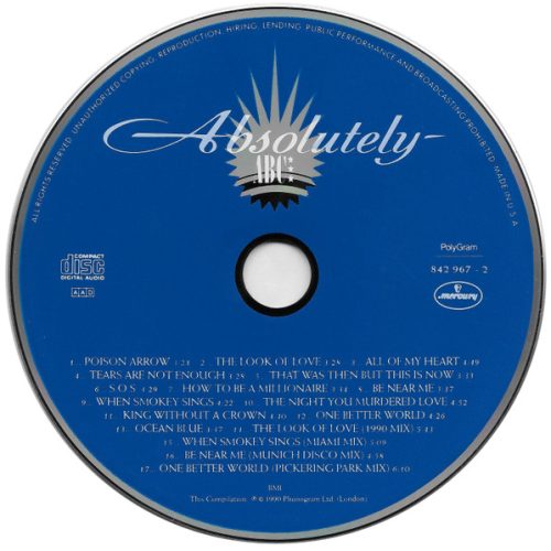 ABC – Absolutely Cd (Compilacion que Incluye 12″) – smilemusic